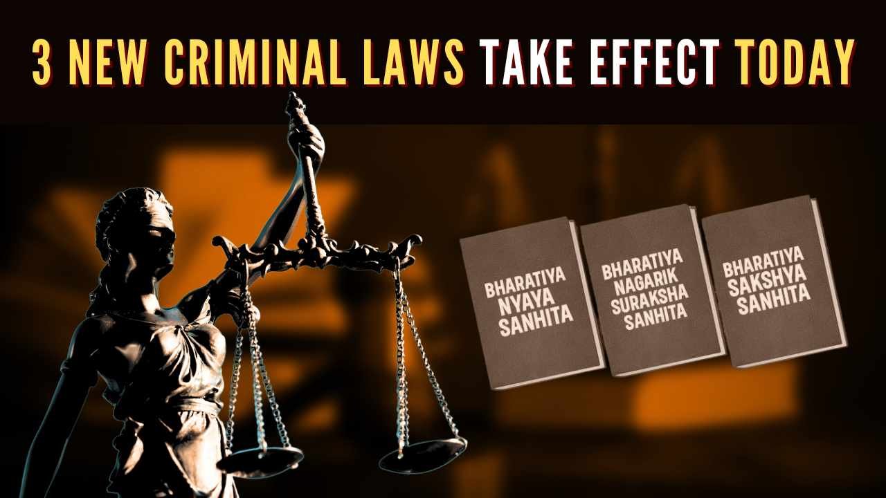 Three new Criminal Laws are Implemented to the Nation - Sarkardaily ...